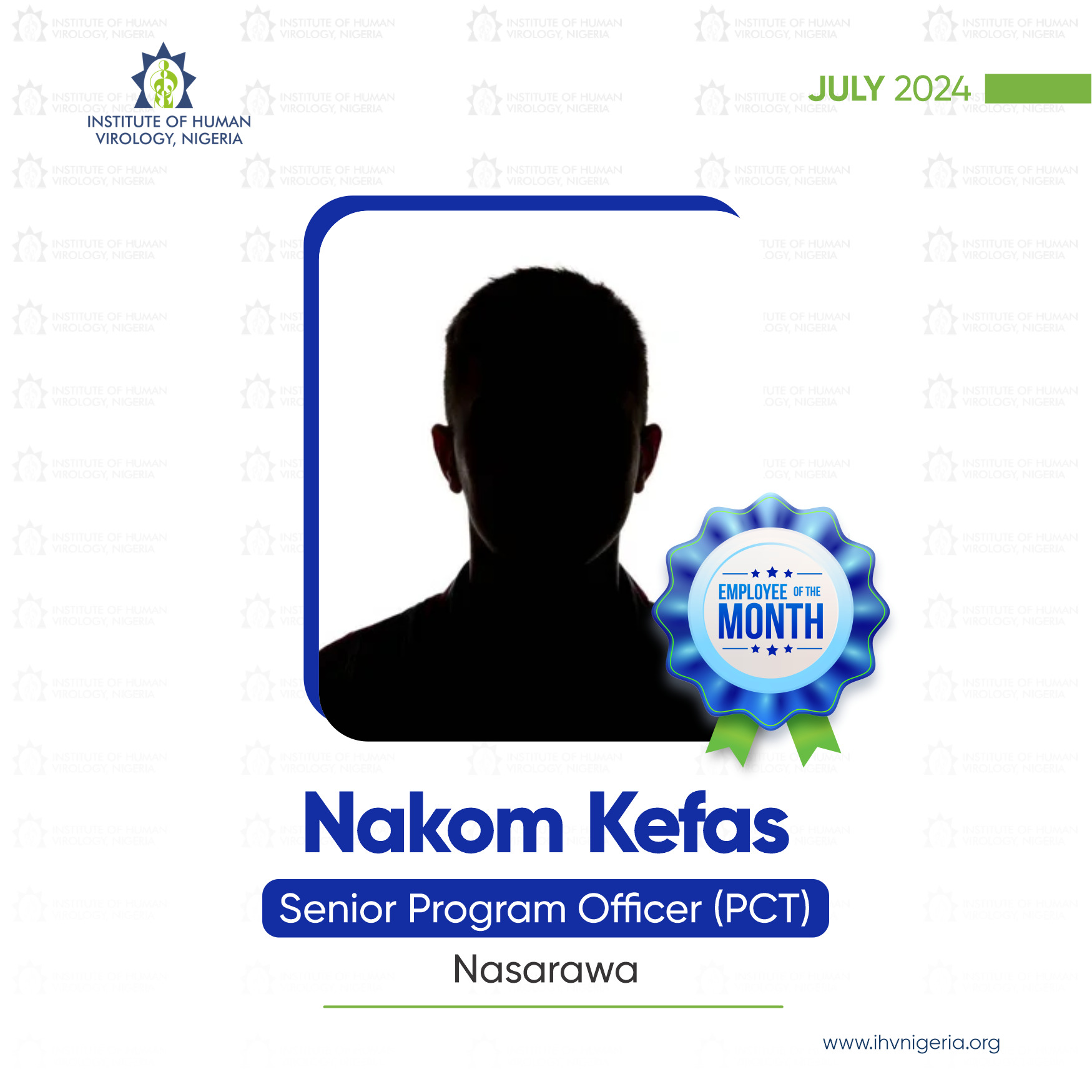 IHVN Celebrates July Employees of the Month - IHV NIGERIA.org